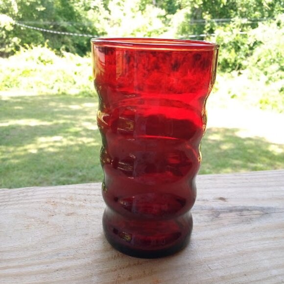 Anchor Hocking | Dining | Anchor Hocking Wavy Juice Glass Ec | Poshmark